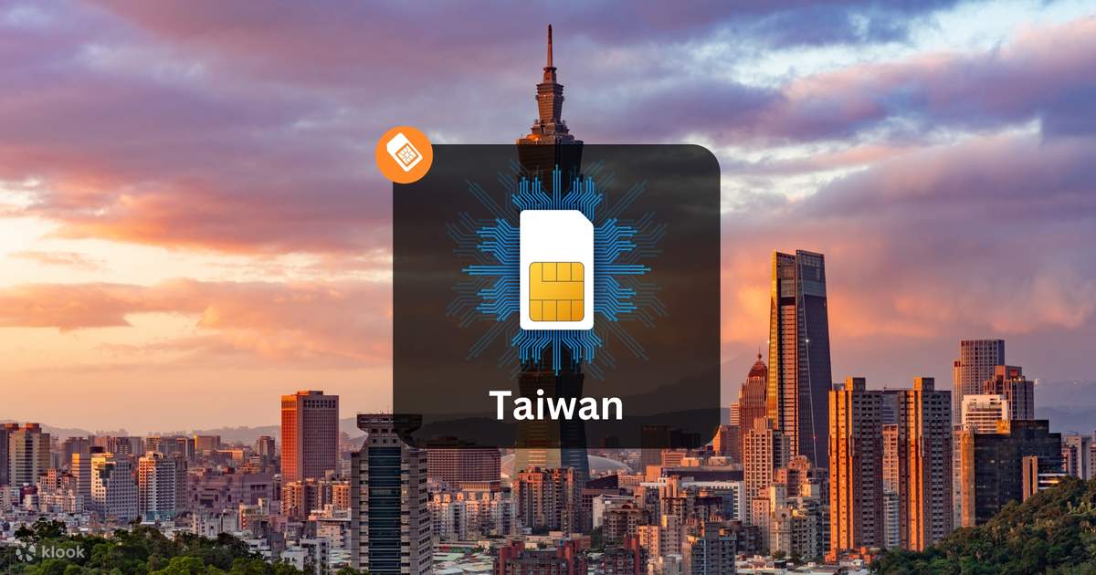 4G 台湾データ SIM カード (香港空港で受け取り) | Klook